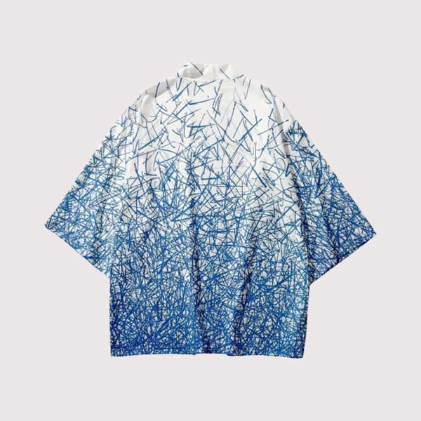 Blue Haori | Eiyo Kimono