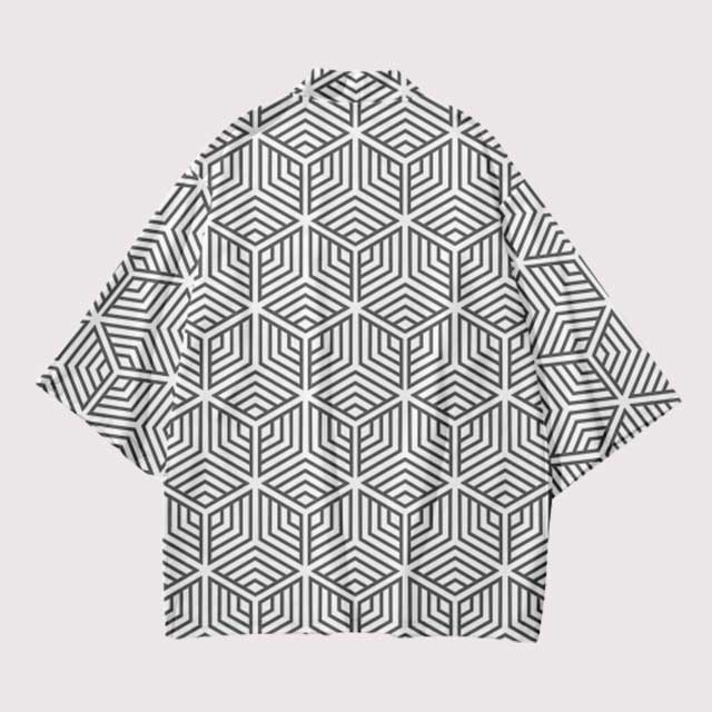 Geometric Patterns Haori | Eiyo Kimono