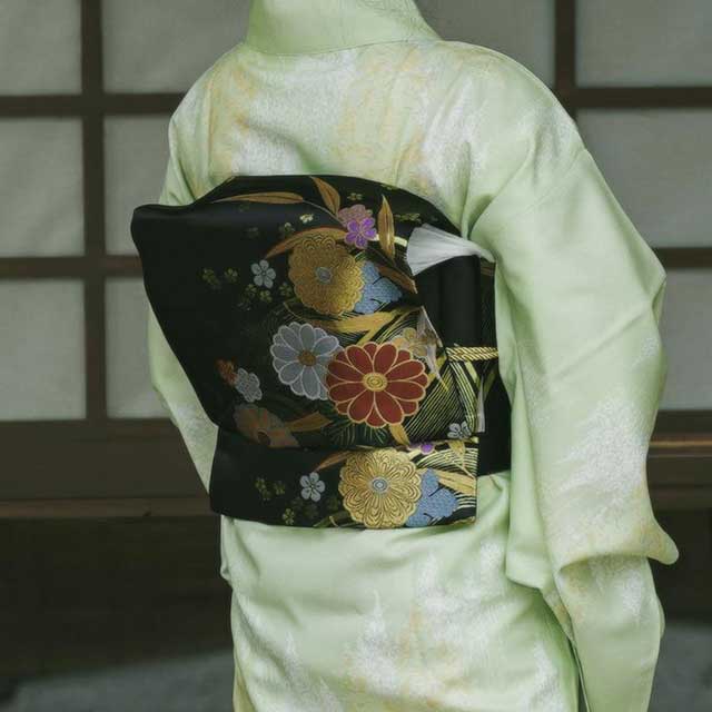 Traditional Geisha Kimono Obi