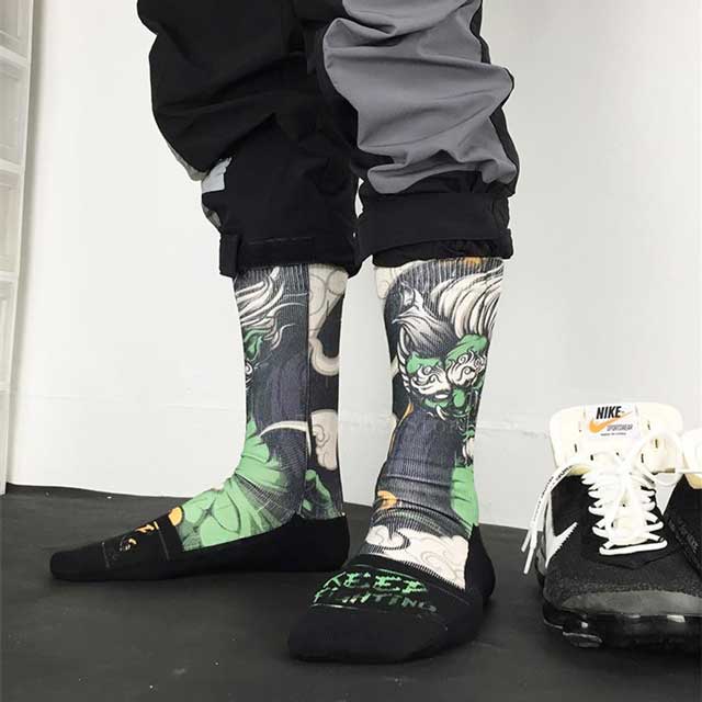 Oni Face Japanese Socks | Eiyo Kimono