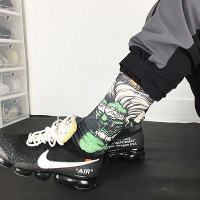 Oni Face Japanese Socks | Eiyo Kimono