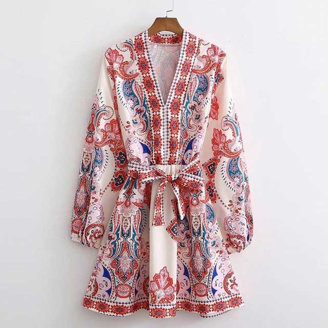 Kimono Mini Dress | Eiyo Kimono