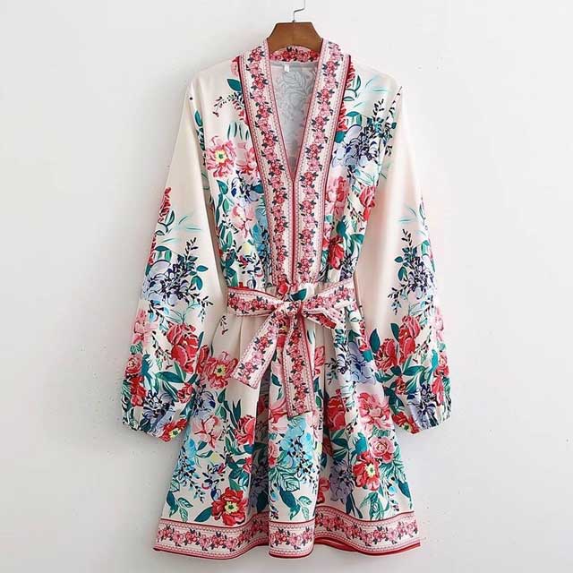 Kimono Mini Dress | Eiyo Kimono