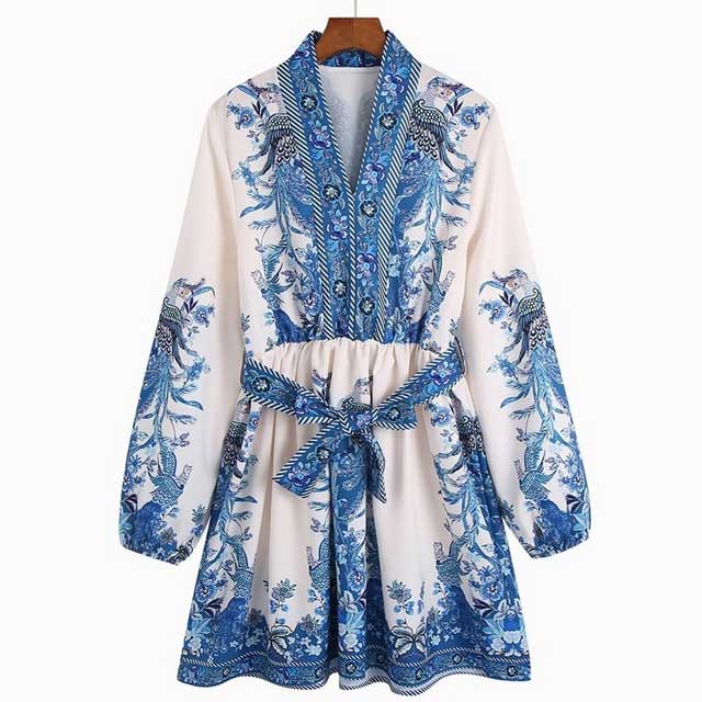 Kimono Mini Dress | Eiyo Kimono