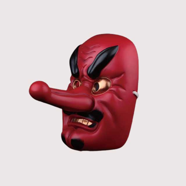 Japanese Tengu Mask | Eiyo kimono